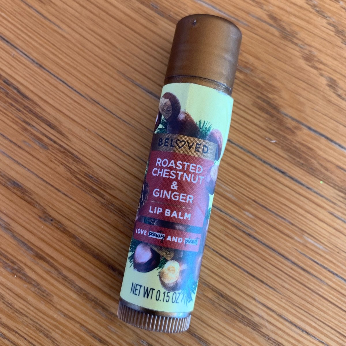 Roasted Chestnut & Ginger Lip Balm from Beloved - Vegan Product Reviews ...