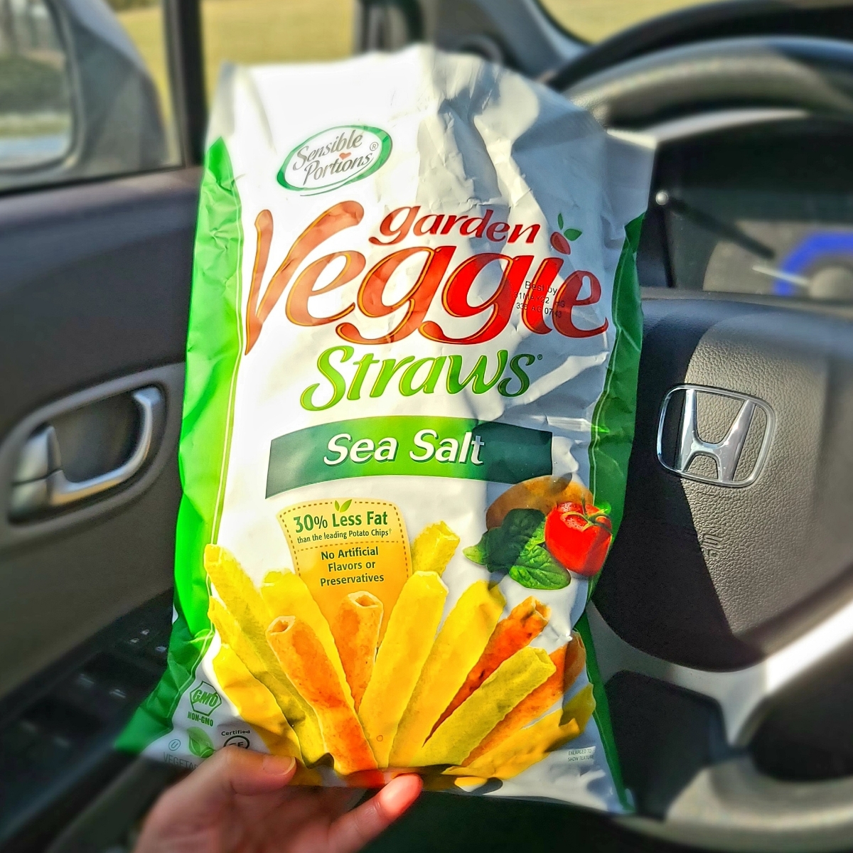 Garden Veggie Straws, Sea salt from Sensible Portions® Garden Veggie ...