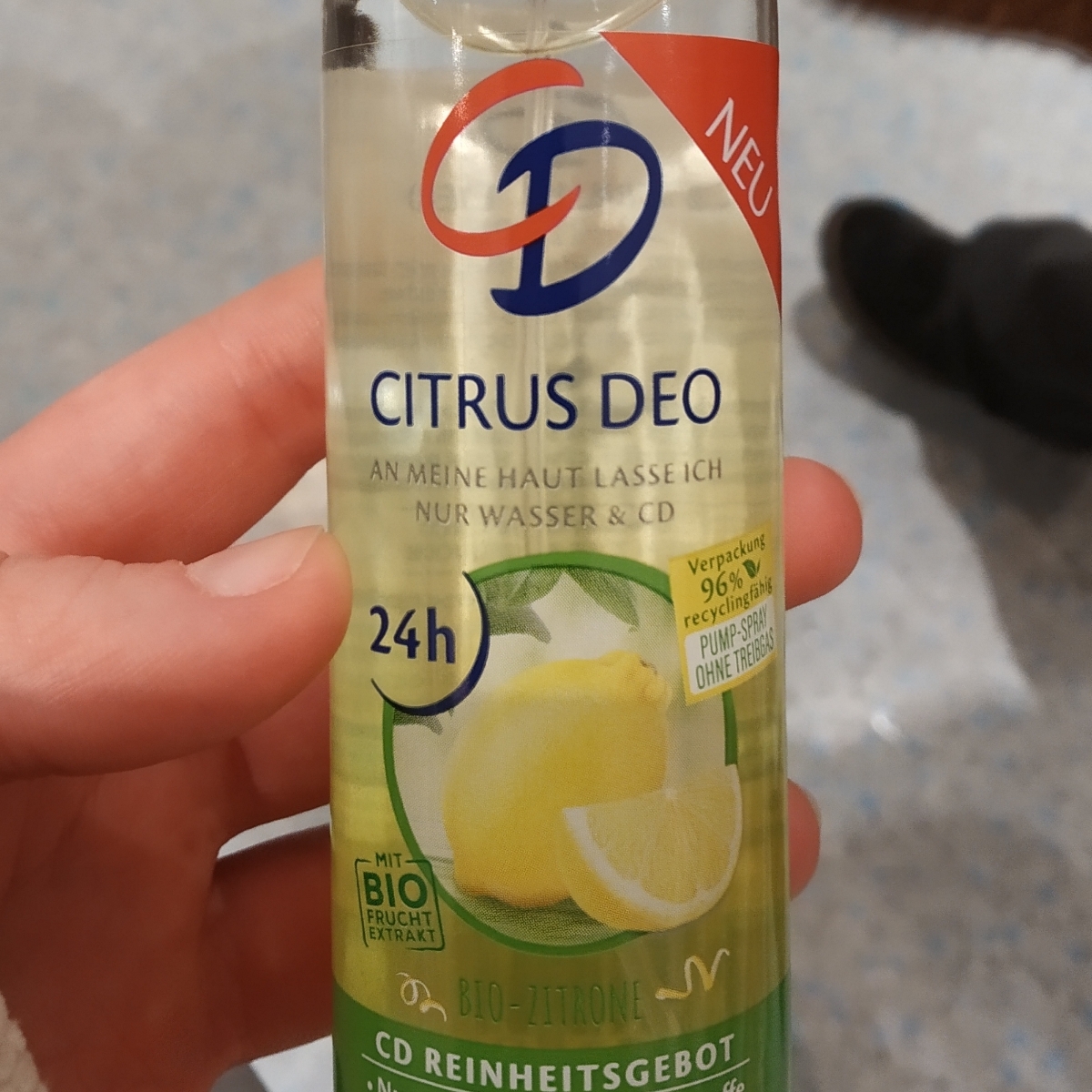 Citrus deo from CD - Vegan Product Reviews & Ratings | abillion