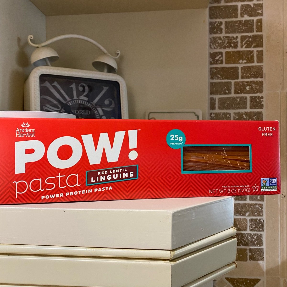 POW! Pasta: Red Lentil Linguine from Ancient Harvest - Vegan Product ...