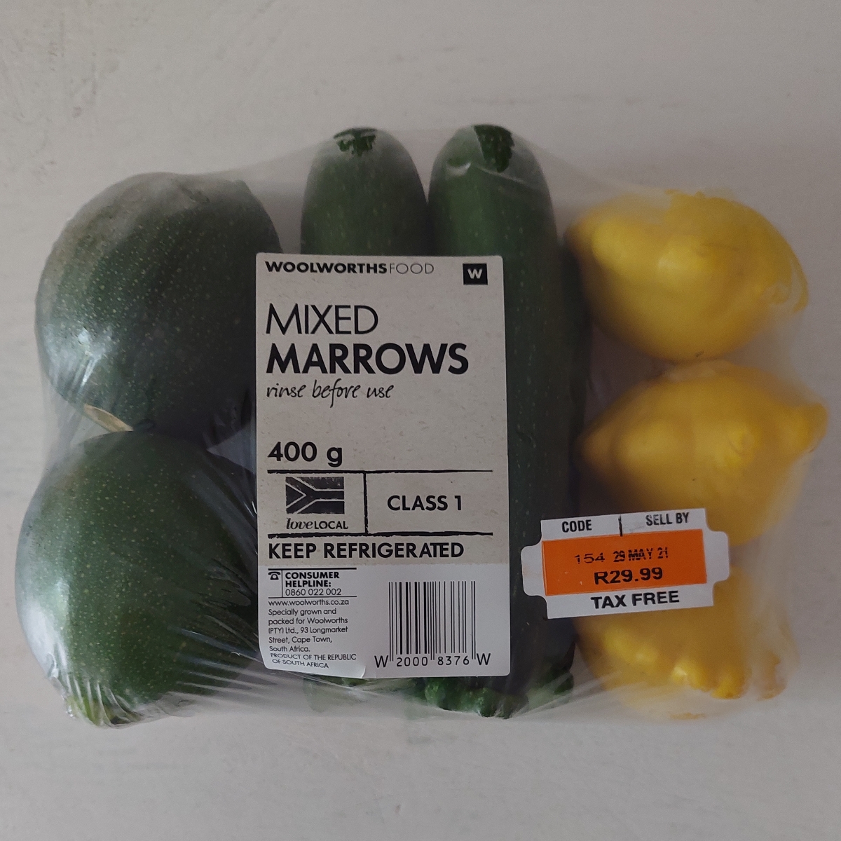 Mixed Marrows from Woolworths Food - Vegan Product Reviews & Ratings ...