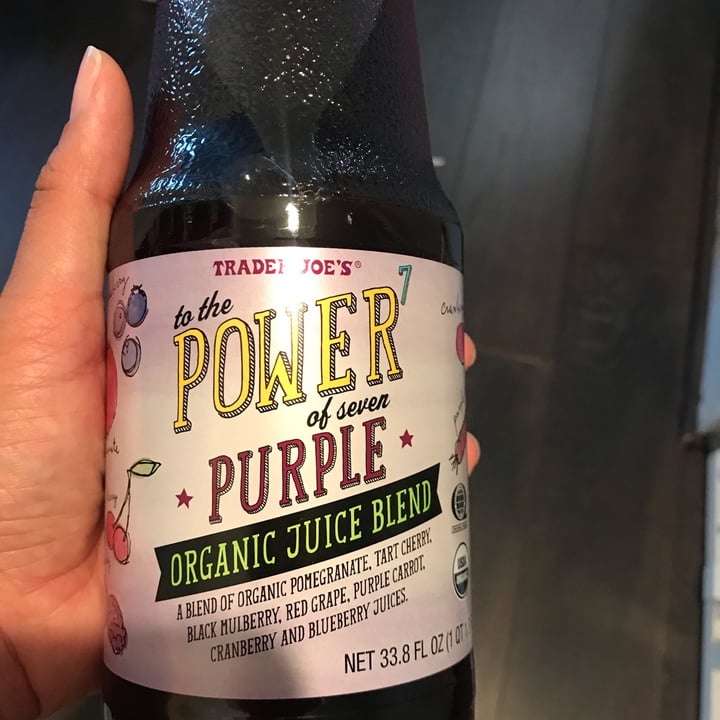 Trader Joe's Power of Seven Purple Juice Review | abillion