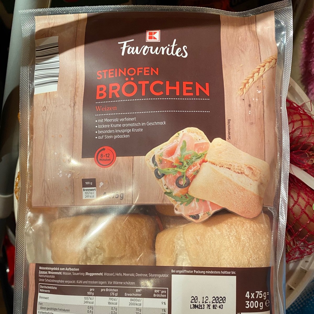 Steinofen brotchen from Kaufland - Vegan Product Reviews & Ratings ...