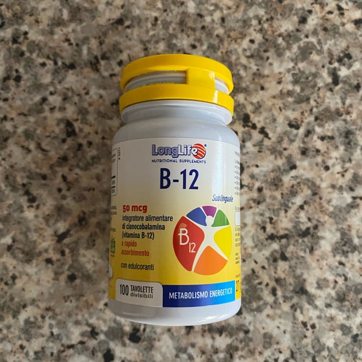 Longlife B-12 1000 mcg Review | abillion