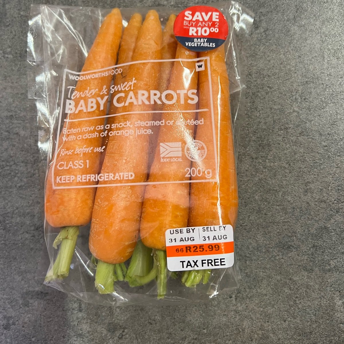 Baby Carrots from Woolworths Food - Vegan Product Reviews & Ratings ...