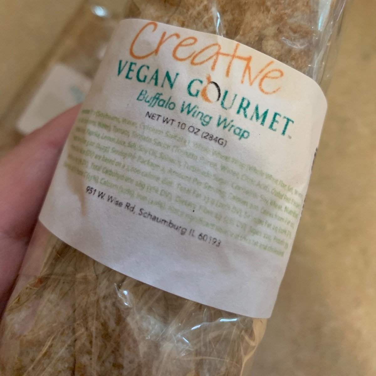 Buffalo Wing Wrap from Creative Vegan Gourmet - Vegan Product Reviews ...