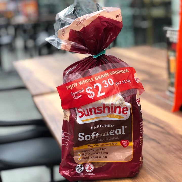 Sunshine Bakeries Softmeal whole grain bread Review | abillion