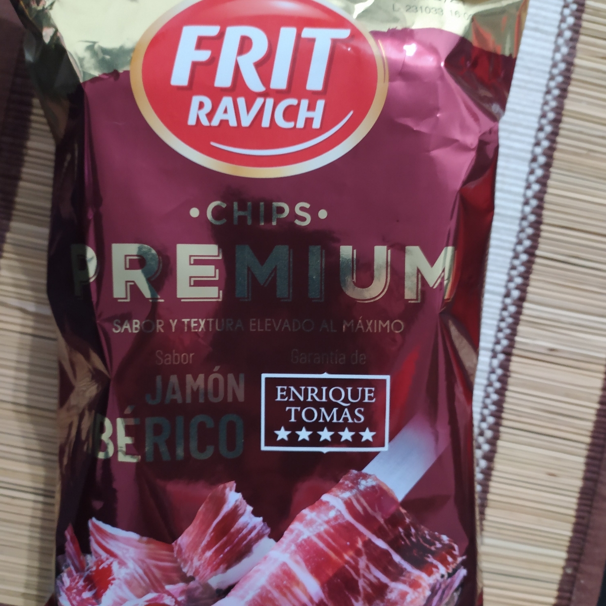 Chips premium sabor jamón ibérico from Frit Ravich - Vegan Product ...