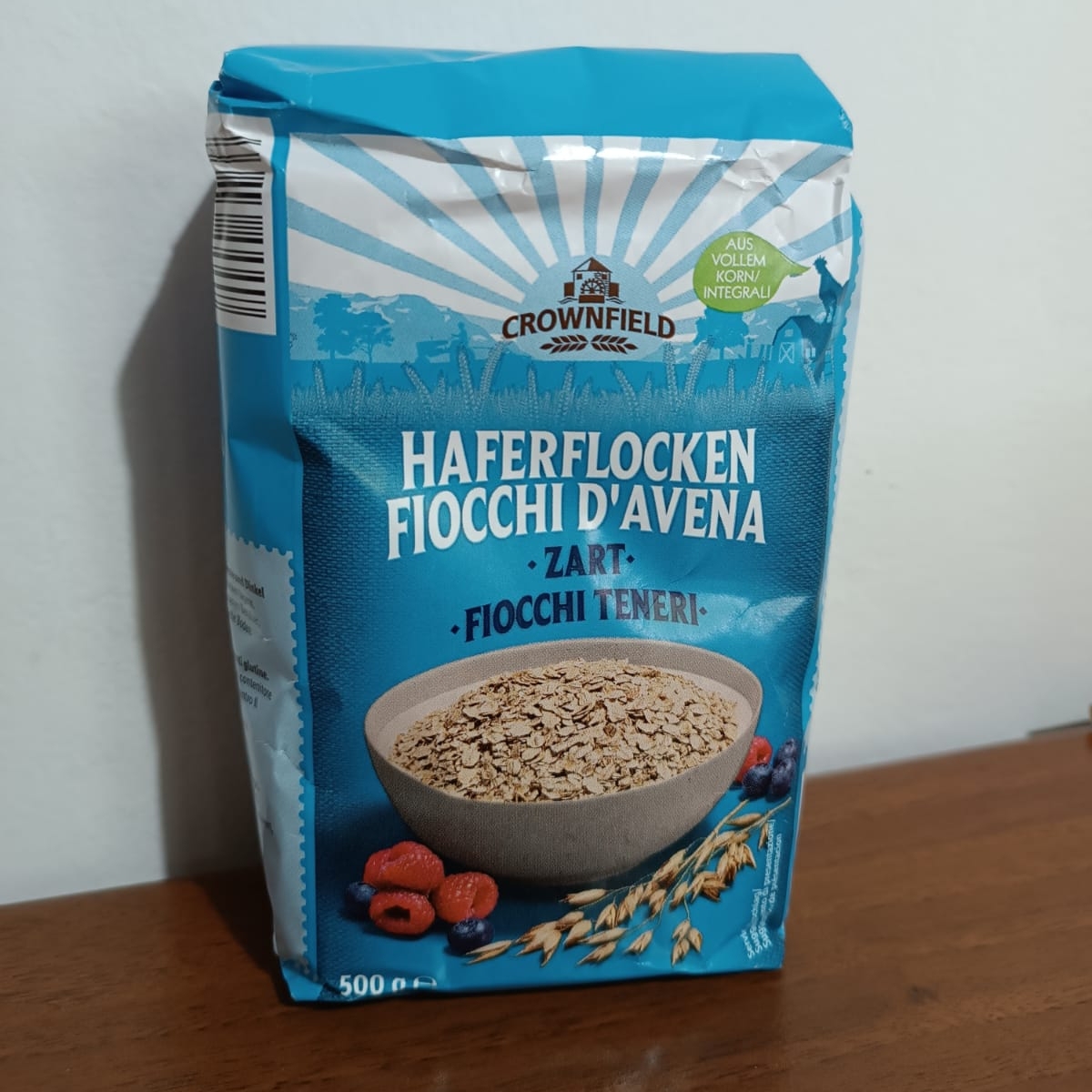 Fiocchi d'avena teneri from Crownfield - Vegan Product Reviews ...