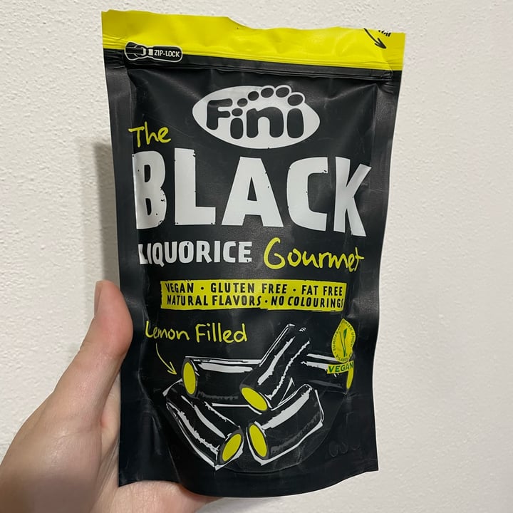 Fini Black liquorice gourmet filled with lemon Review | abillion