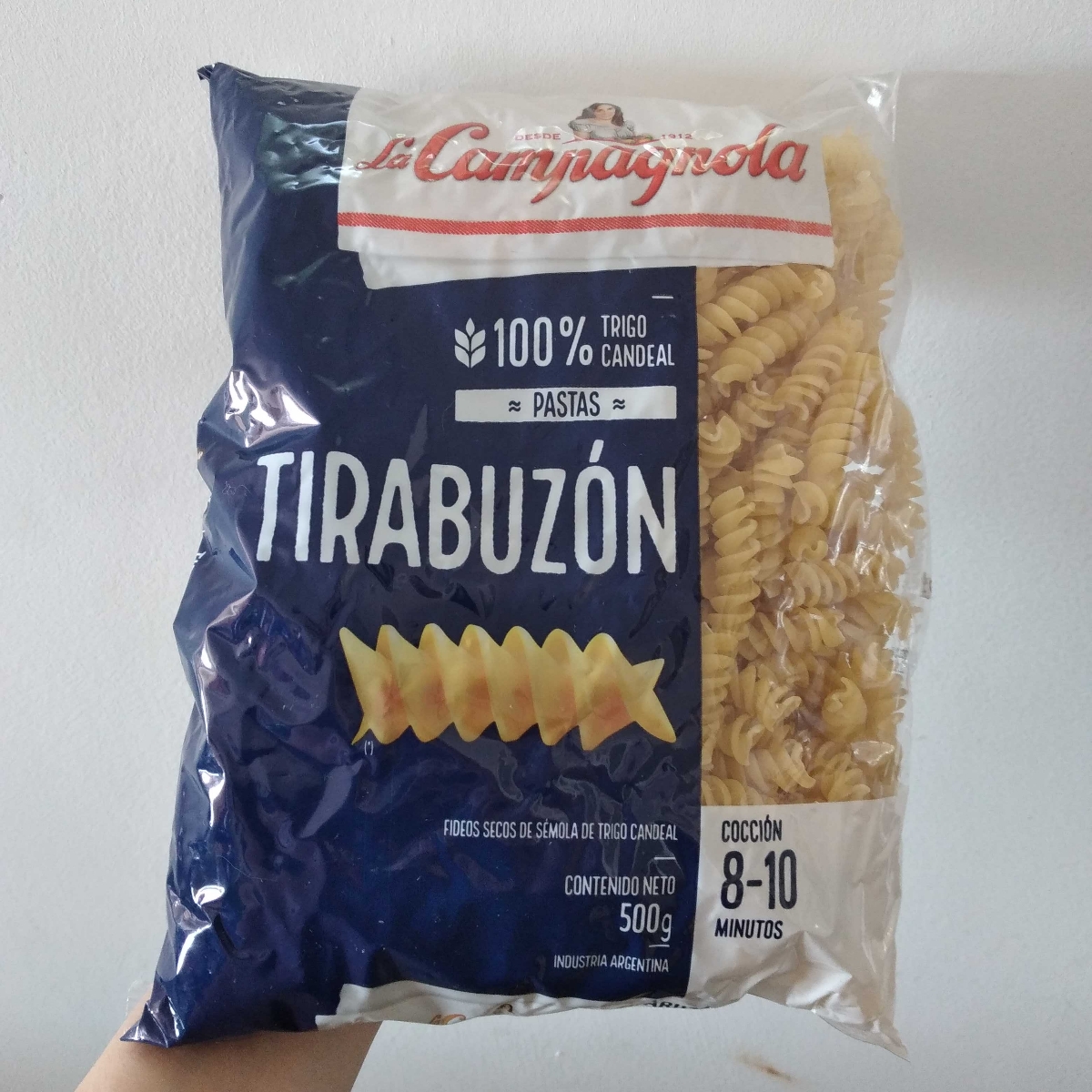 Fideos tirabuzón from La Campagnola - Vegan Product Reviews & Ratings ...
