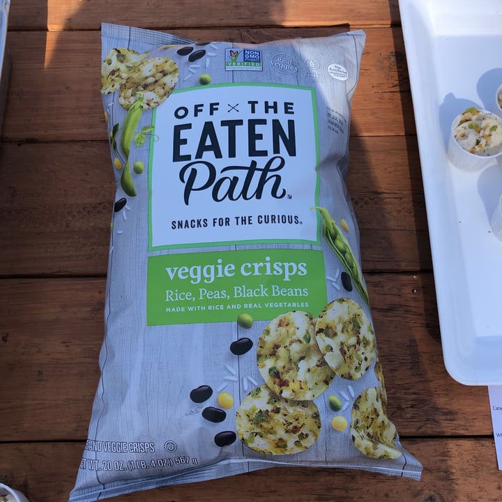 Off The Eaten Path Veggie Crisps (Rice, Peas, Black Beans) Review ...