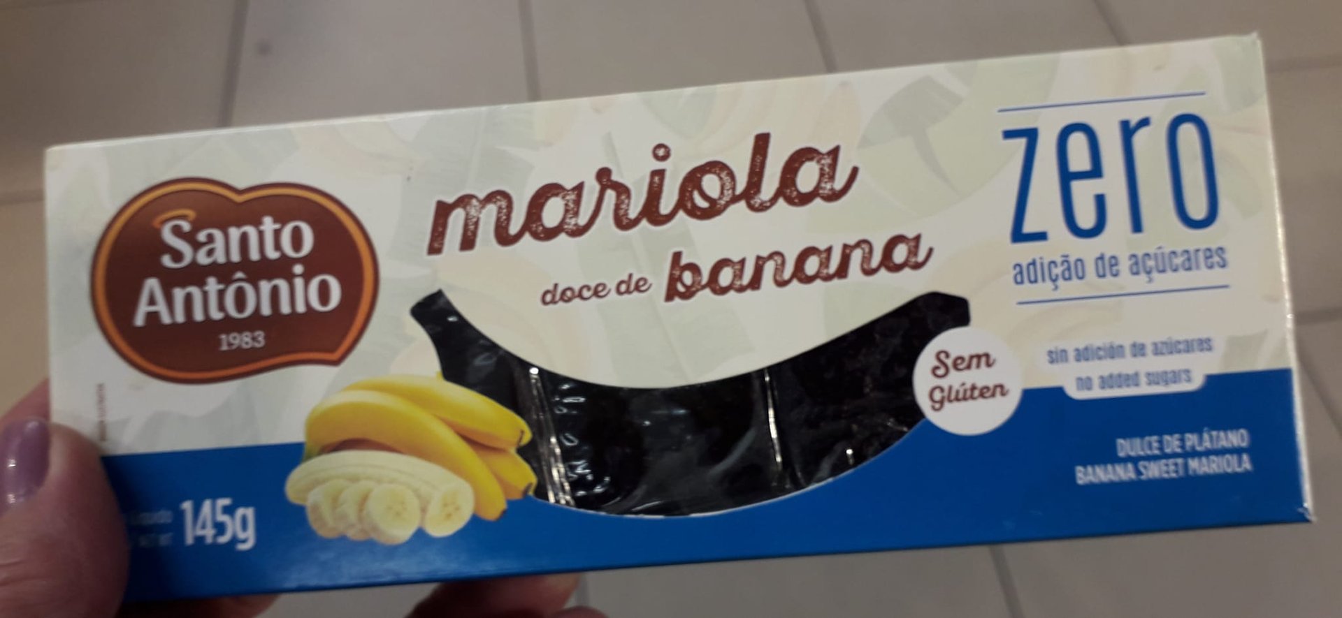 Mariola Light ,Doce De Banana from Santo antonio - Vegan Product ...