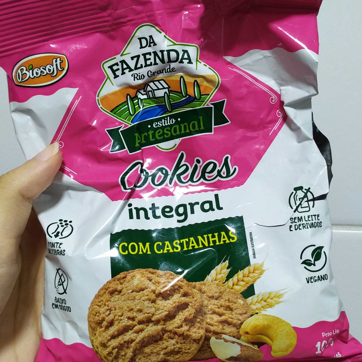 Cookies Integral from Da Fazenda - Vegan Product Reviews & Ratings ...