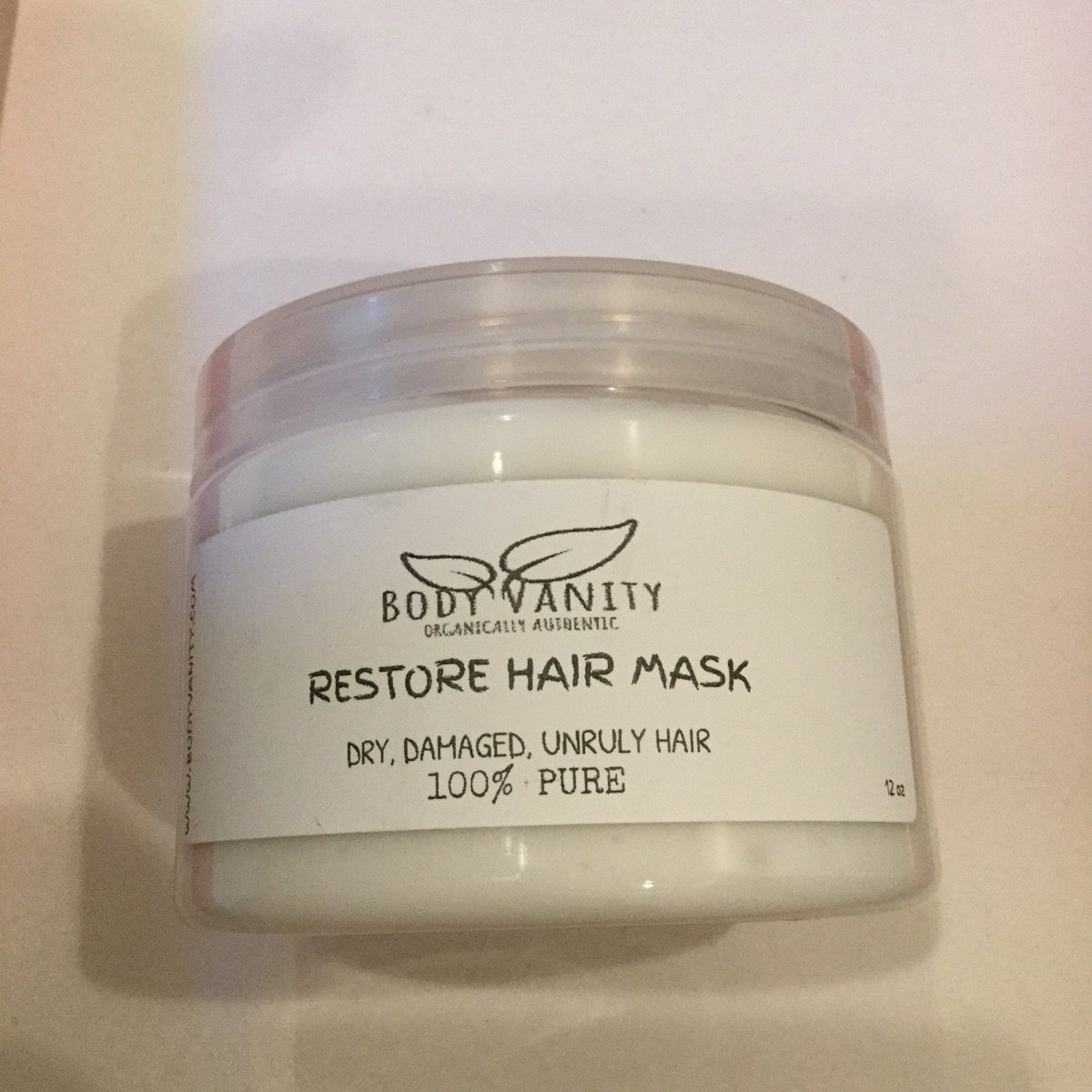 Restore hair mask from Body vanity - Vegan Product Reviews & Ratings ...