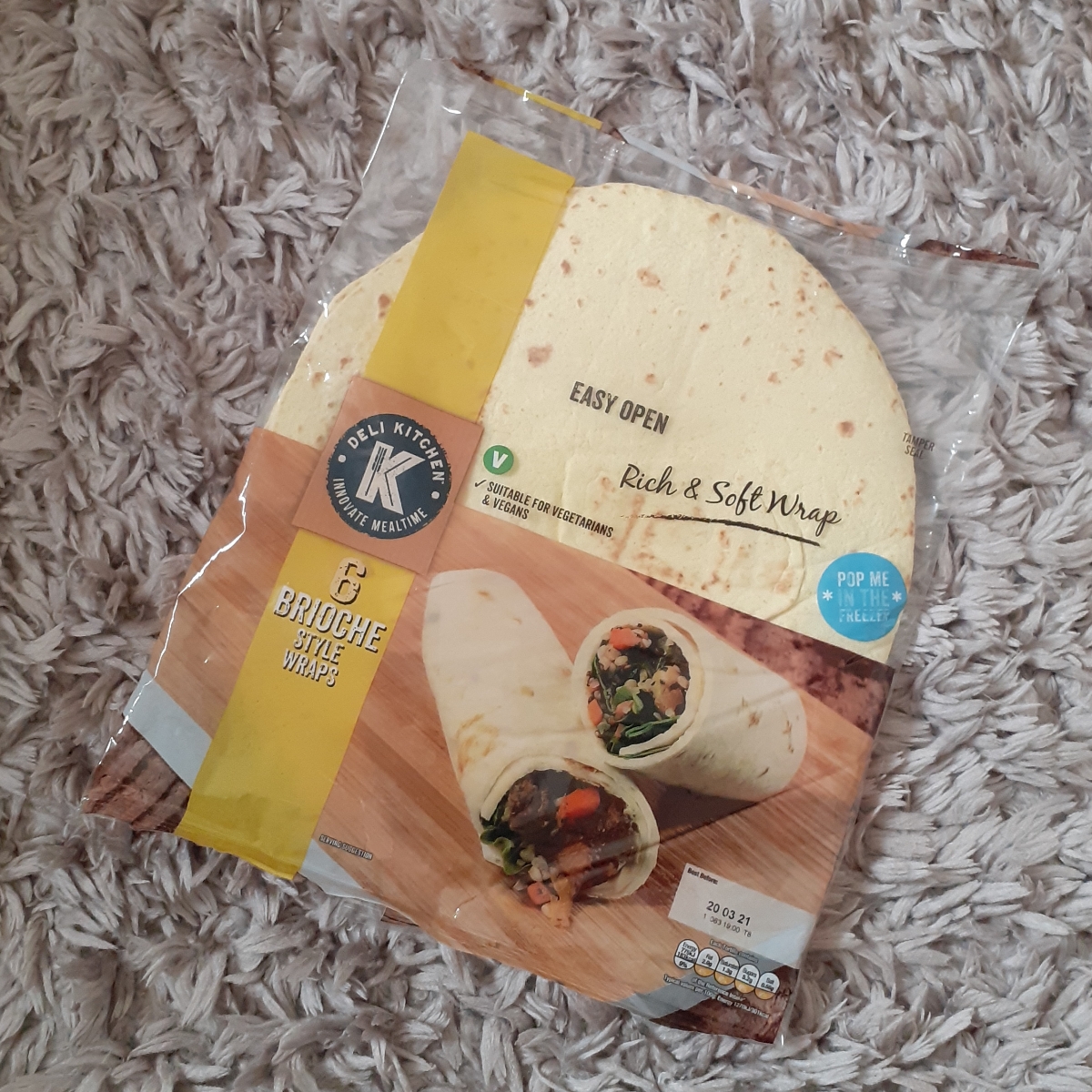 Brioche Style Wraps from Deli Kitchen - Vegan Product Reviews & Ratings ...