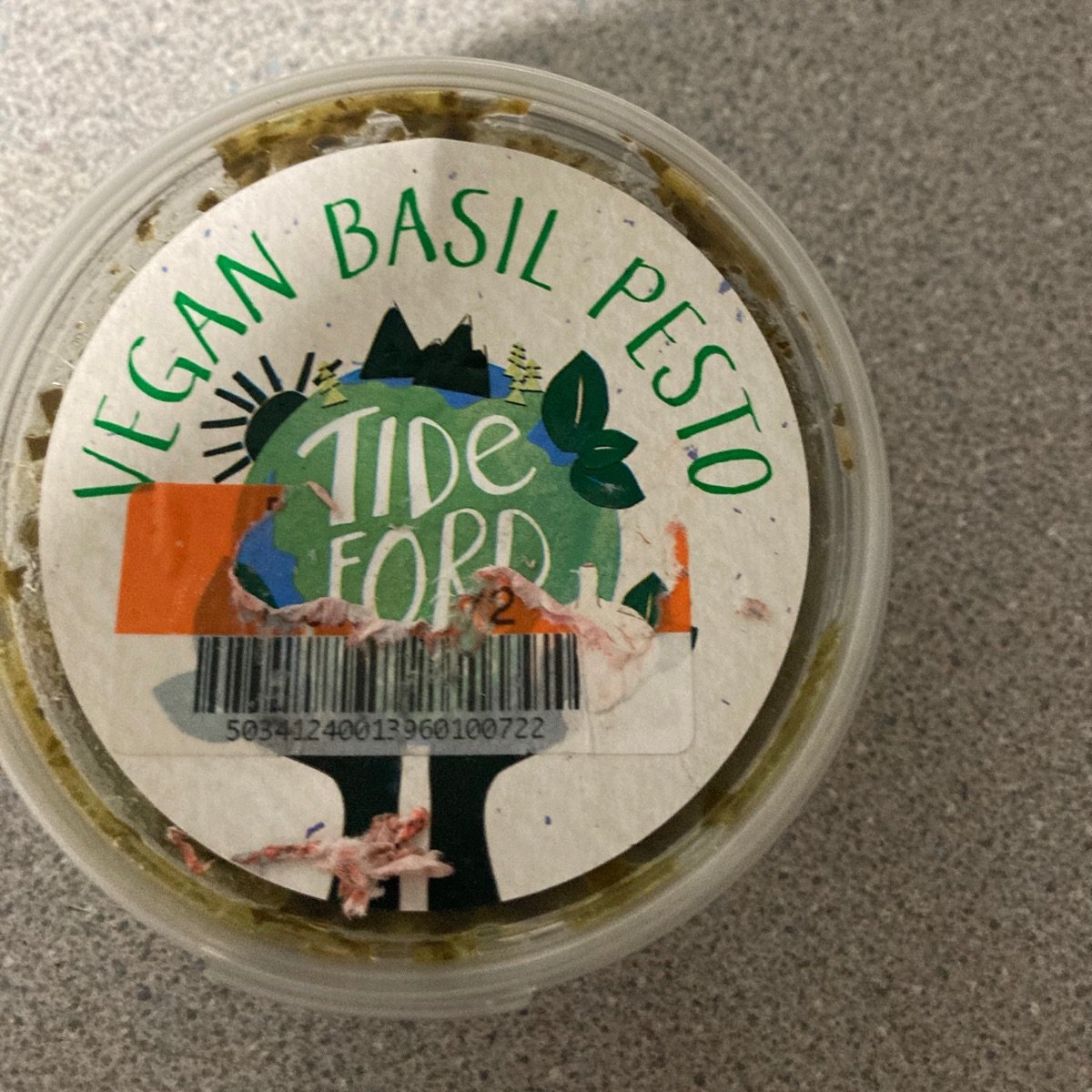 Basil pesto from Tideford - Vegan Product Reviews & Ratings | abillion