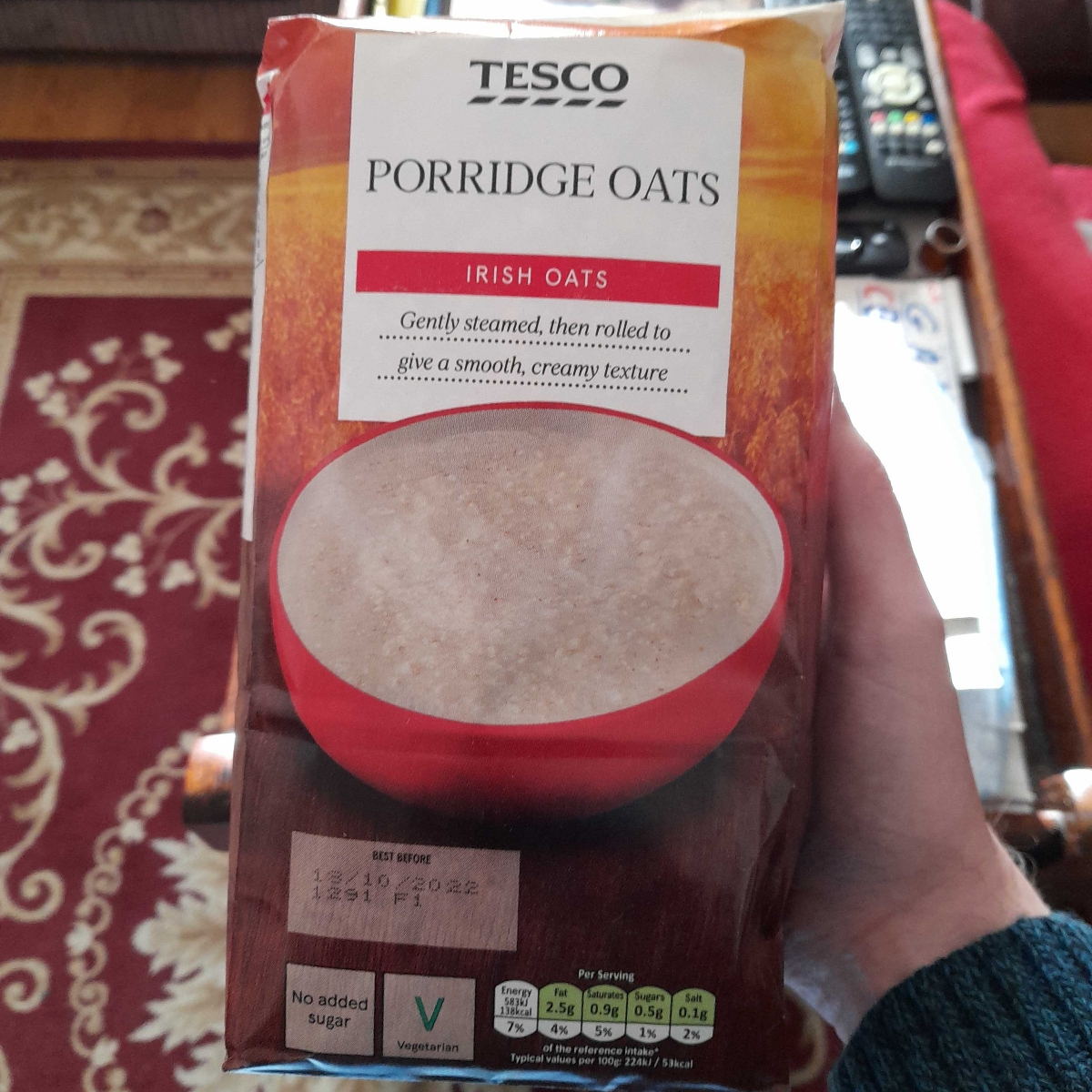 Tesco Porridge Oats from Tesco - Vegan Product Reviews & Ratings | abillion