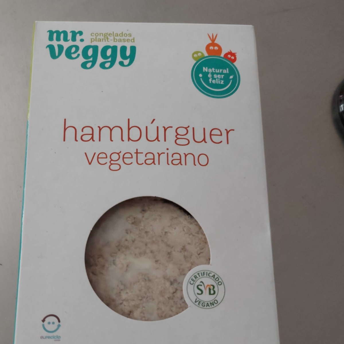 Hamburguer VEGETARIANO from Mr veggy - Vegan Product Reviews & Ratings ...
