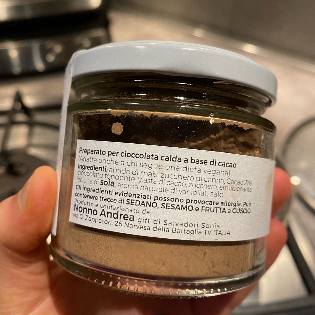 cioccolata della nonna from Nonno Andrea - Vegan Product Reviews ...