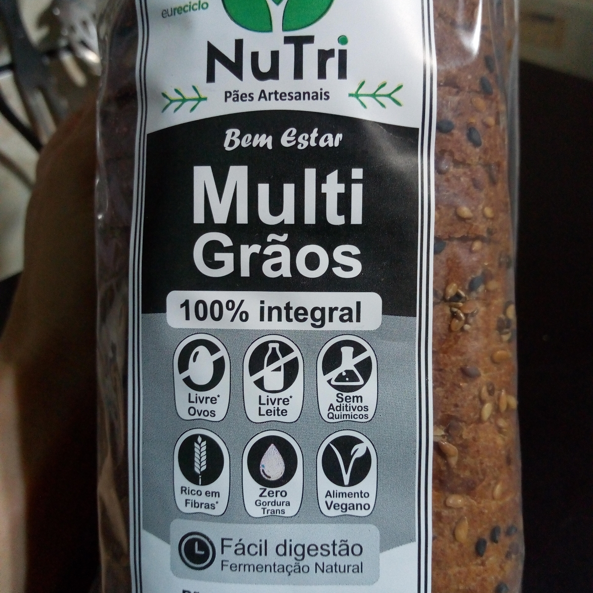 Nutri Pães Artesanais Multi Grãos from Nutri - Vegan Product Reviews ...