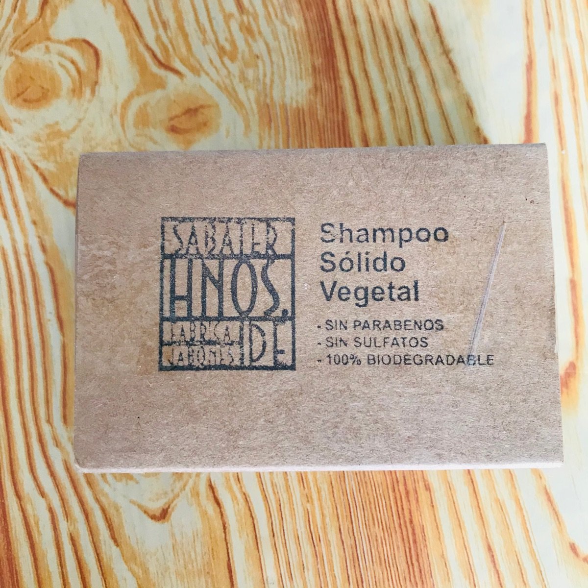 Shampoo Solido Vegetal from Sabater Hnos. - Vegan Product Reviews ...