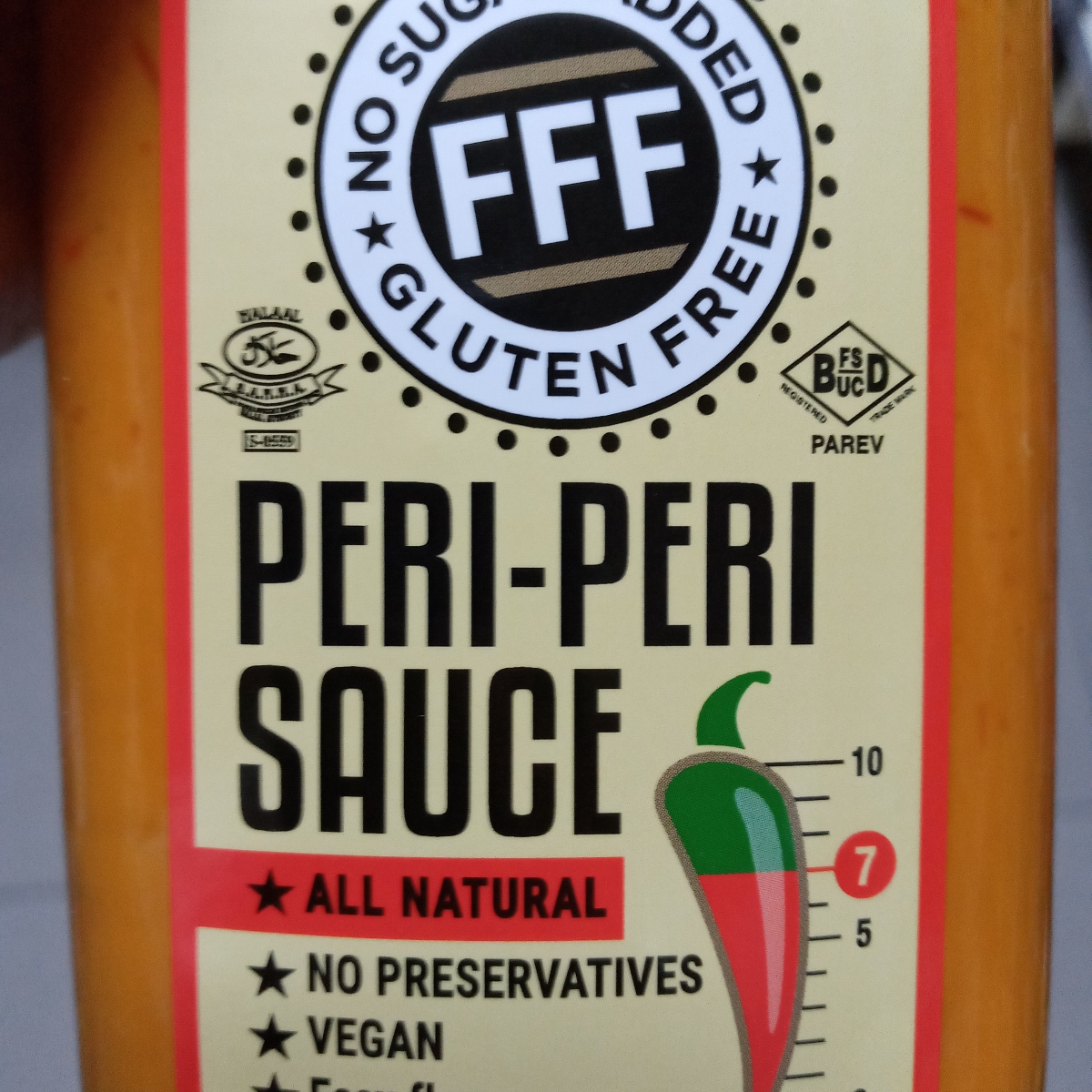 Peri-Peri Sauce from FFF - Vegan Product Reviews & Ratings | abillion
