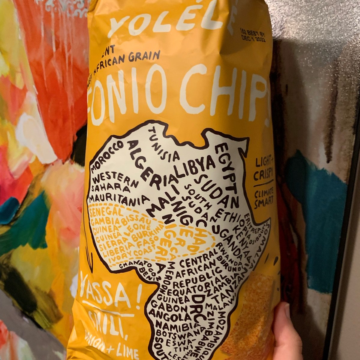 Fonio Chips from Yolélé - Vegan Product Reviews & Ratings | abillion