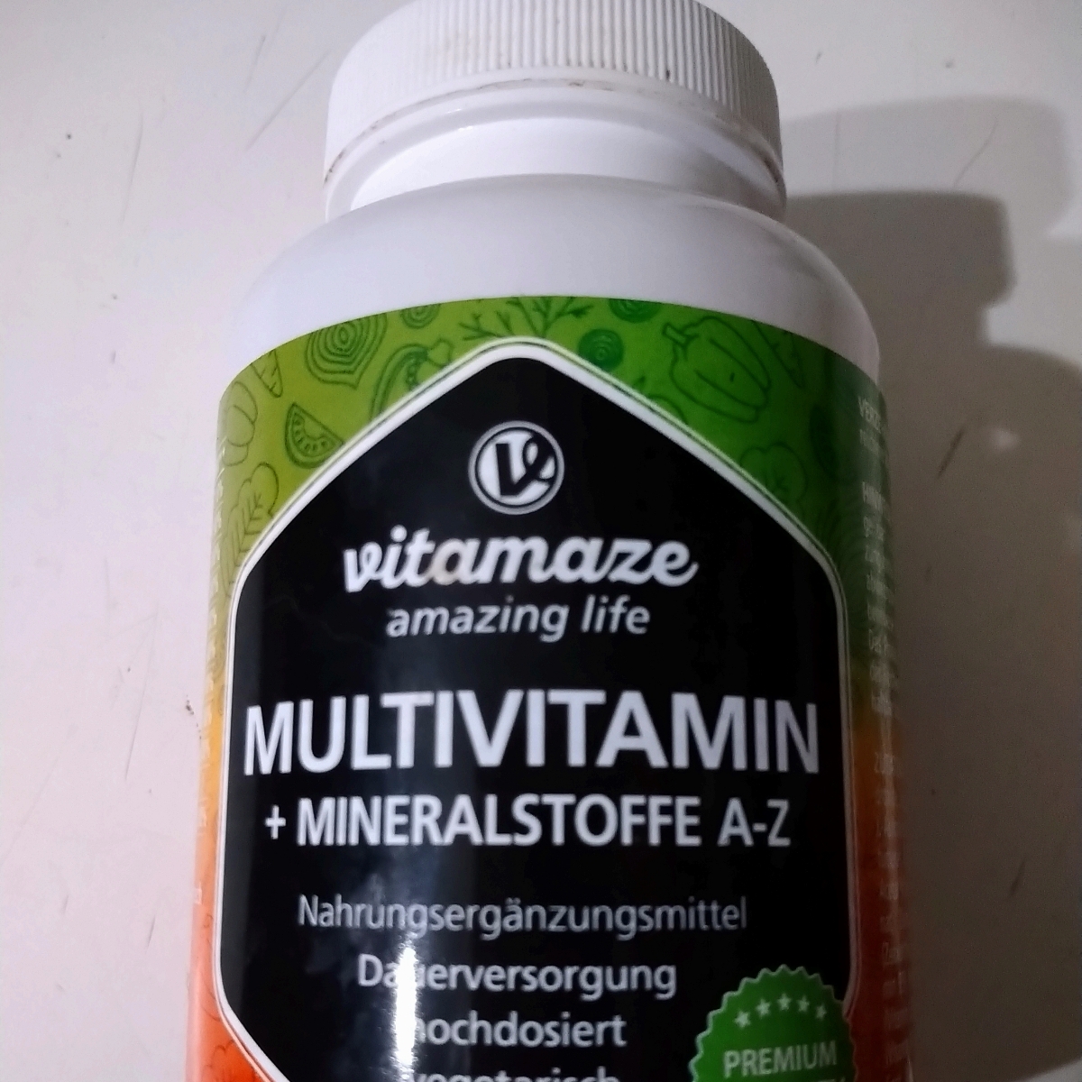 Multivitami + mineralstoffe A-Z from Vitamaze - Vegan Product Reviews ...
