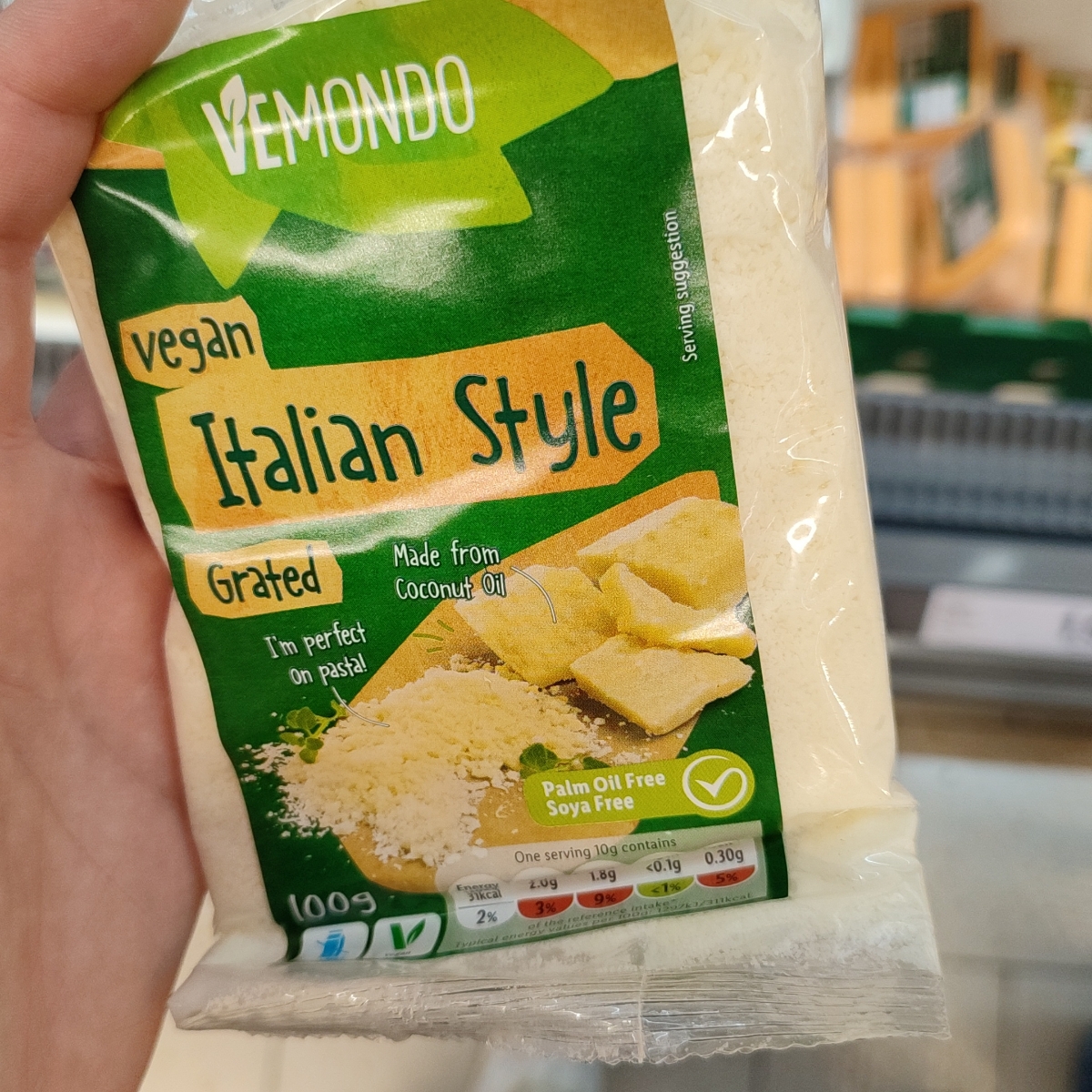parmesan cheese from Vemondo - Vegan Product Reviews & Ratings | abillion