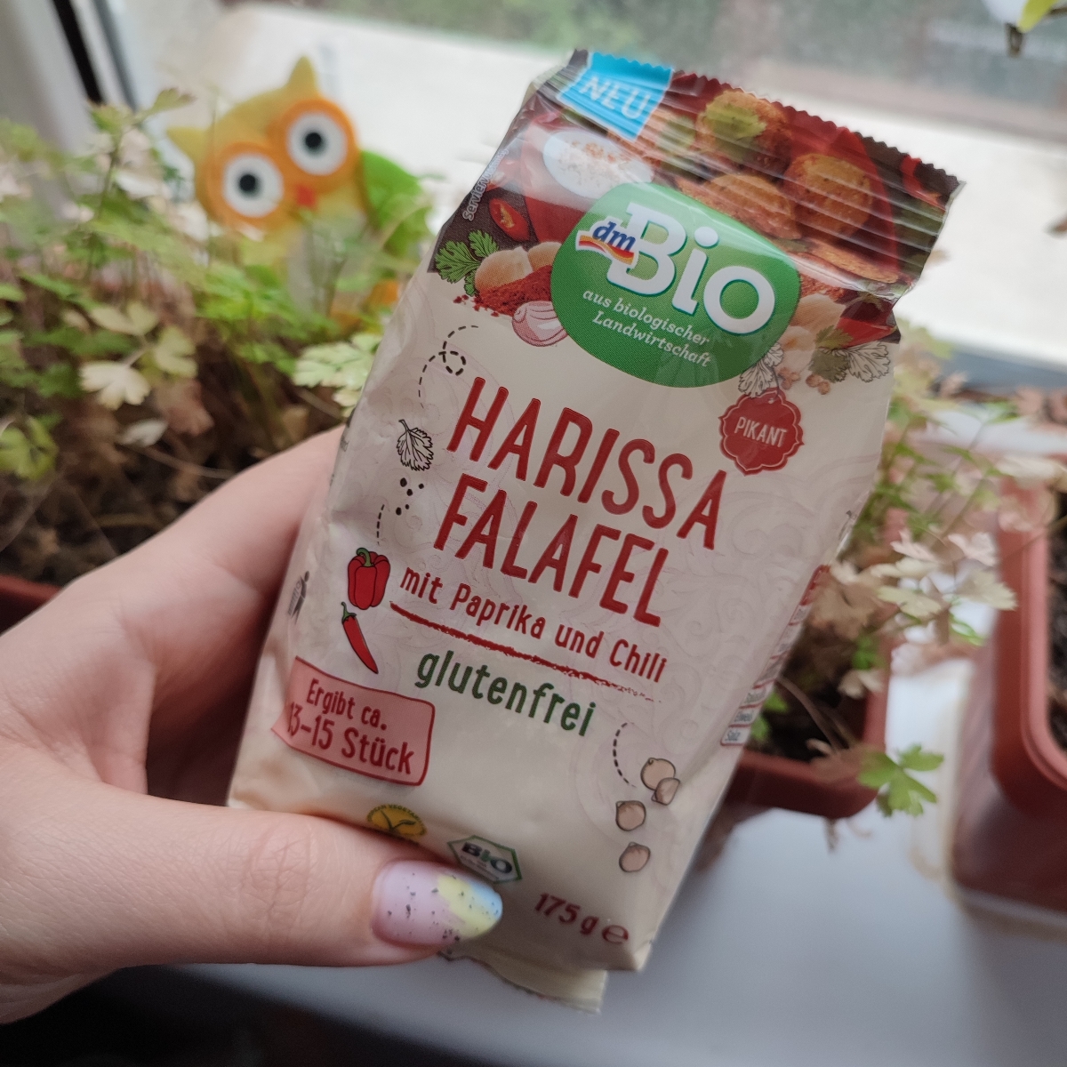 Harissa Falafel from dmBio - Vegan Product Reviews & Ratings | abillion