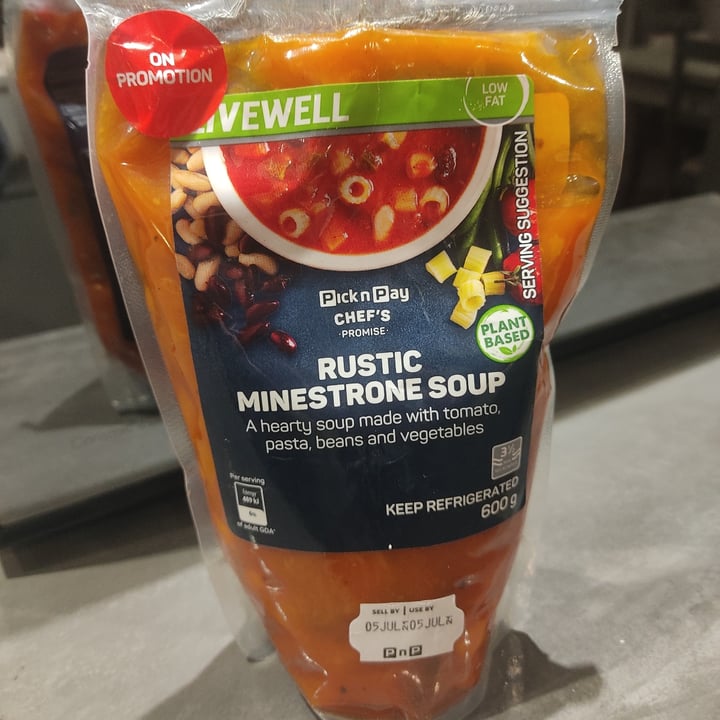 Pick n Pay Rustic Minestrone Soup Review | abillion
