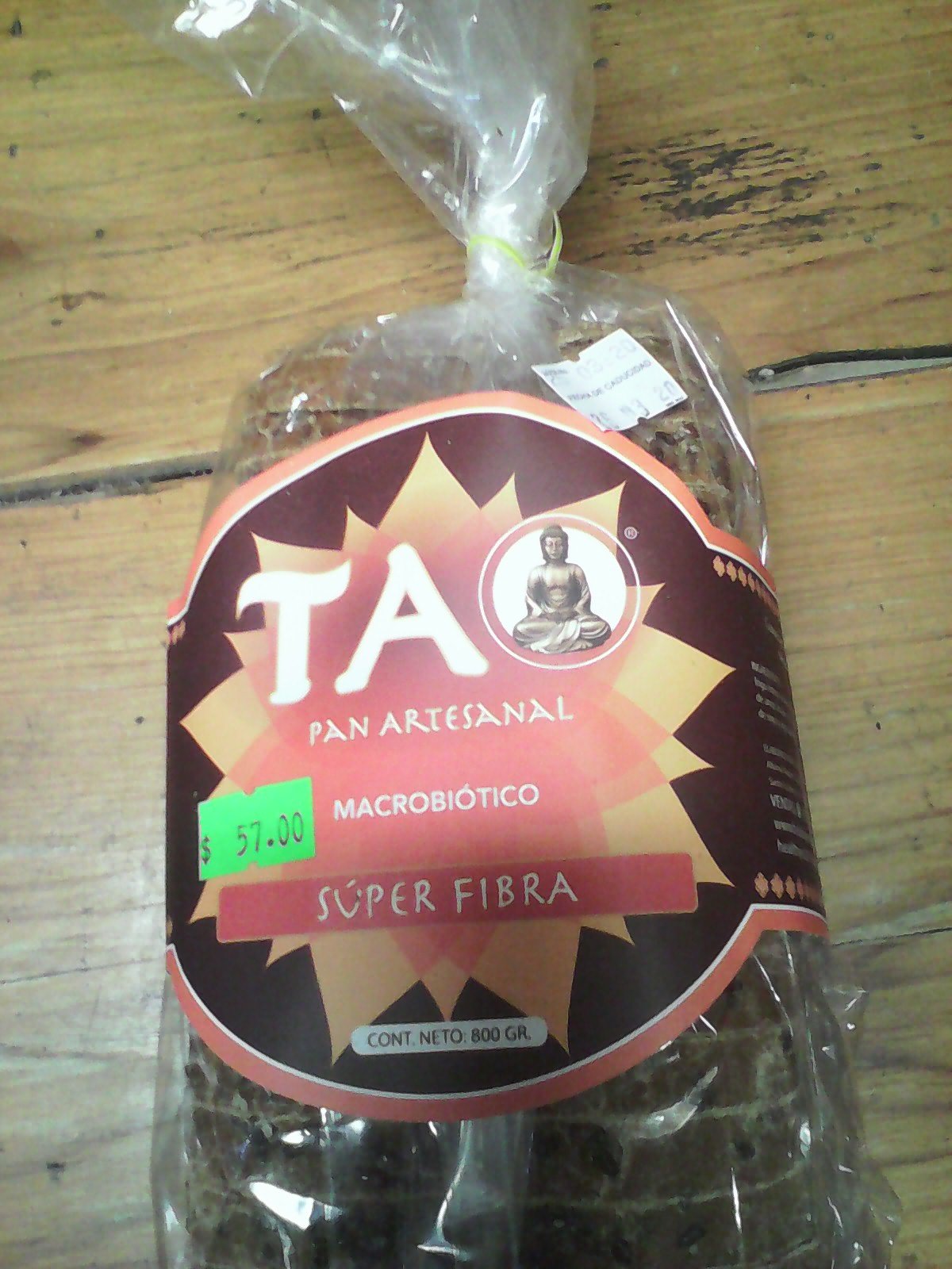 Pan súper fibra from Healthy Evolution - Vegan Product Reviews ...