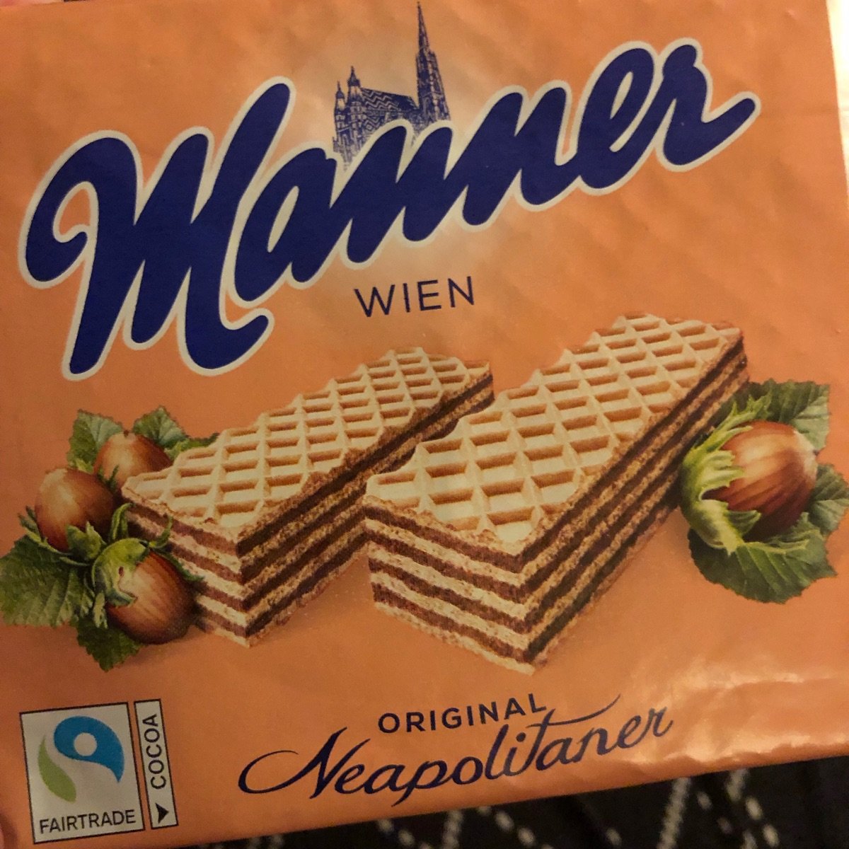 Manner Neopolitan Hazelnut Wafers from Vemondo - Vegan Product Reviews ...