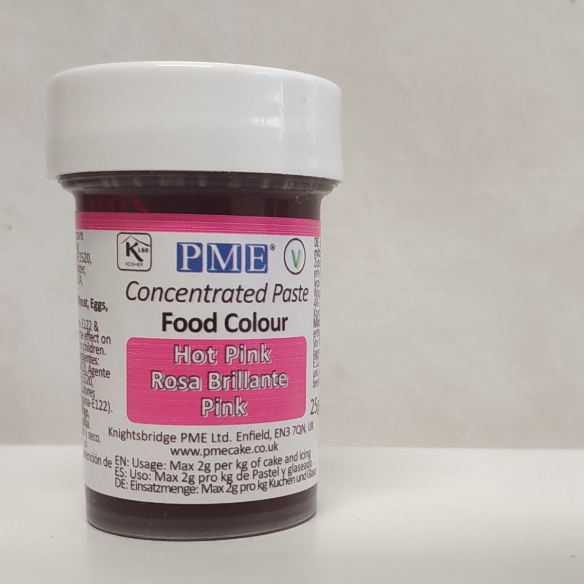 Food Paste Hot Pink from PME - Vegan Product Reviews & Ratings | abillion