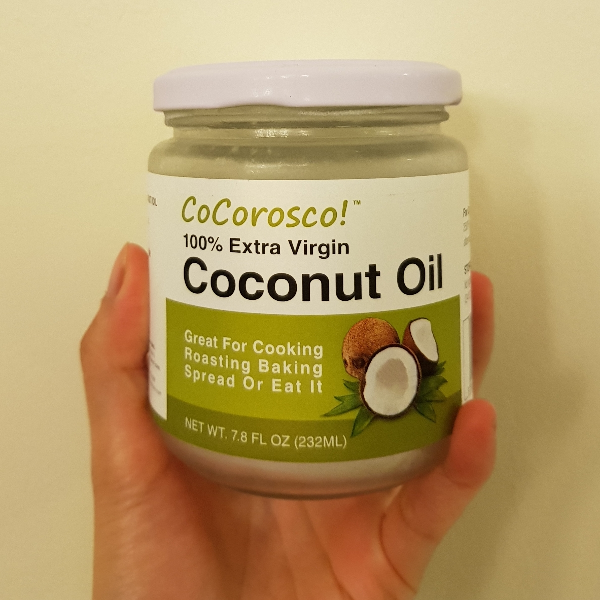 100% Extra Virgin Coconut Oil from CoCorosco - Vegan Product Reviews ...