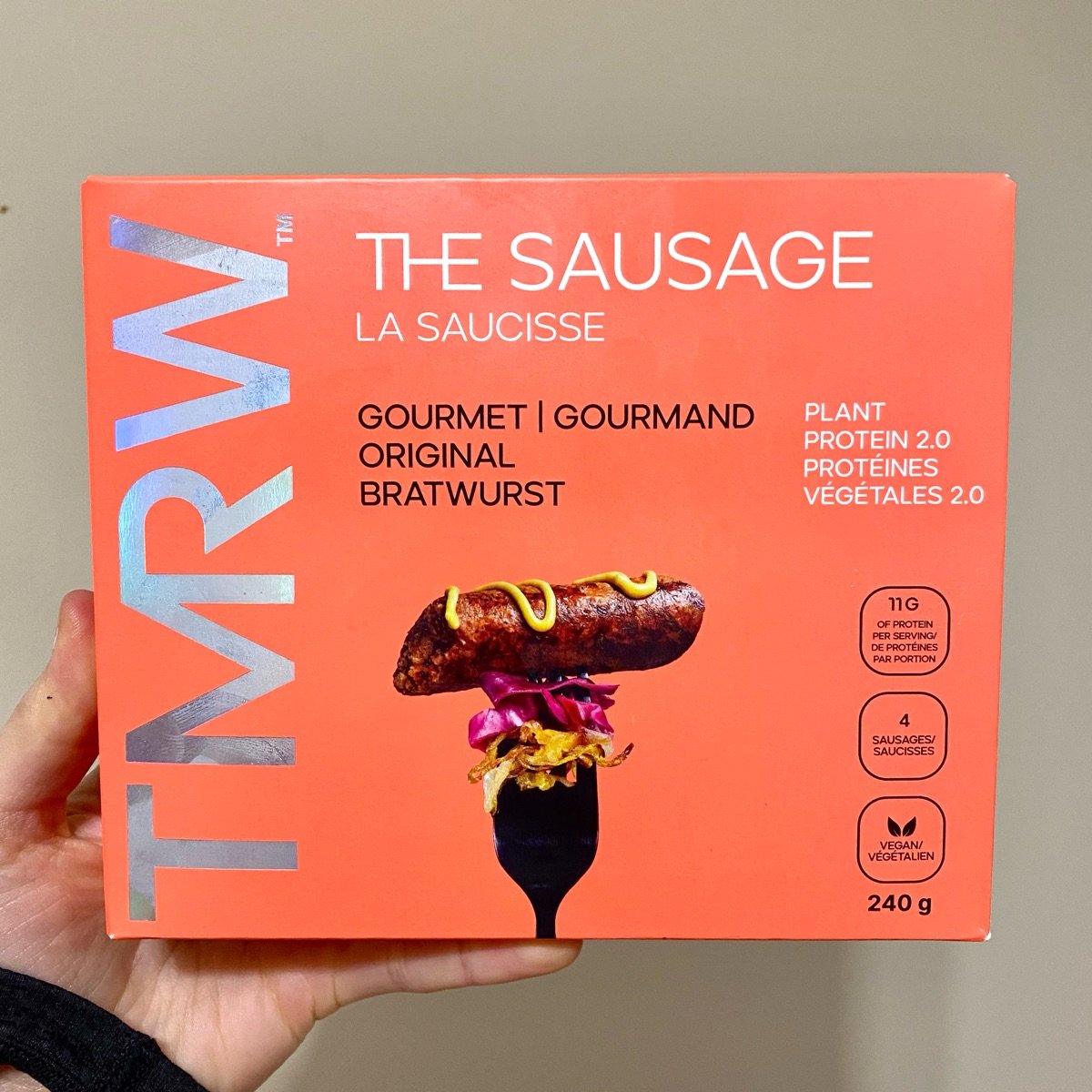 TMRW Foods Original Bratwurst Reviews | abillion