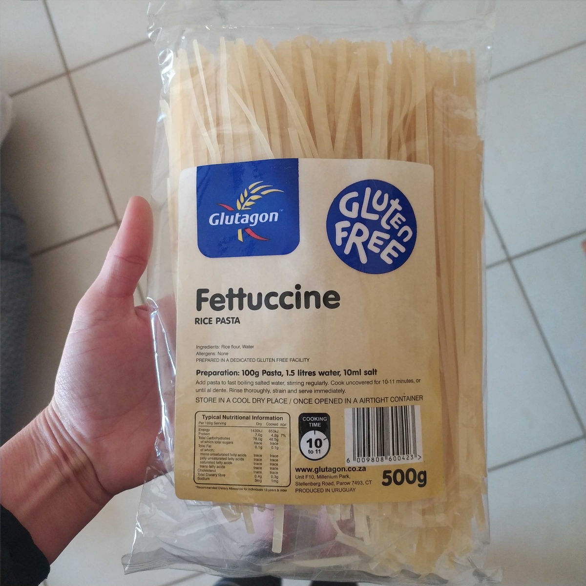 Fettuccine from Glutagon - Vegan Product Reviews & Ratings | abillion
