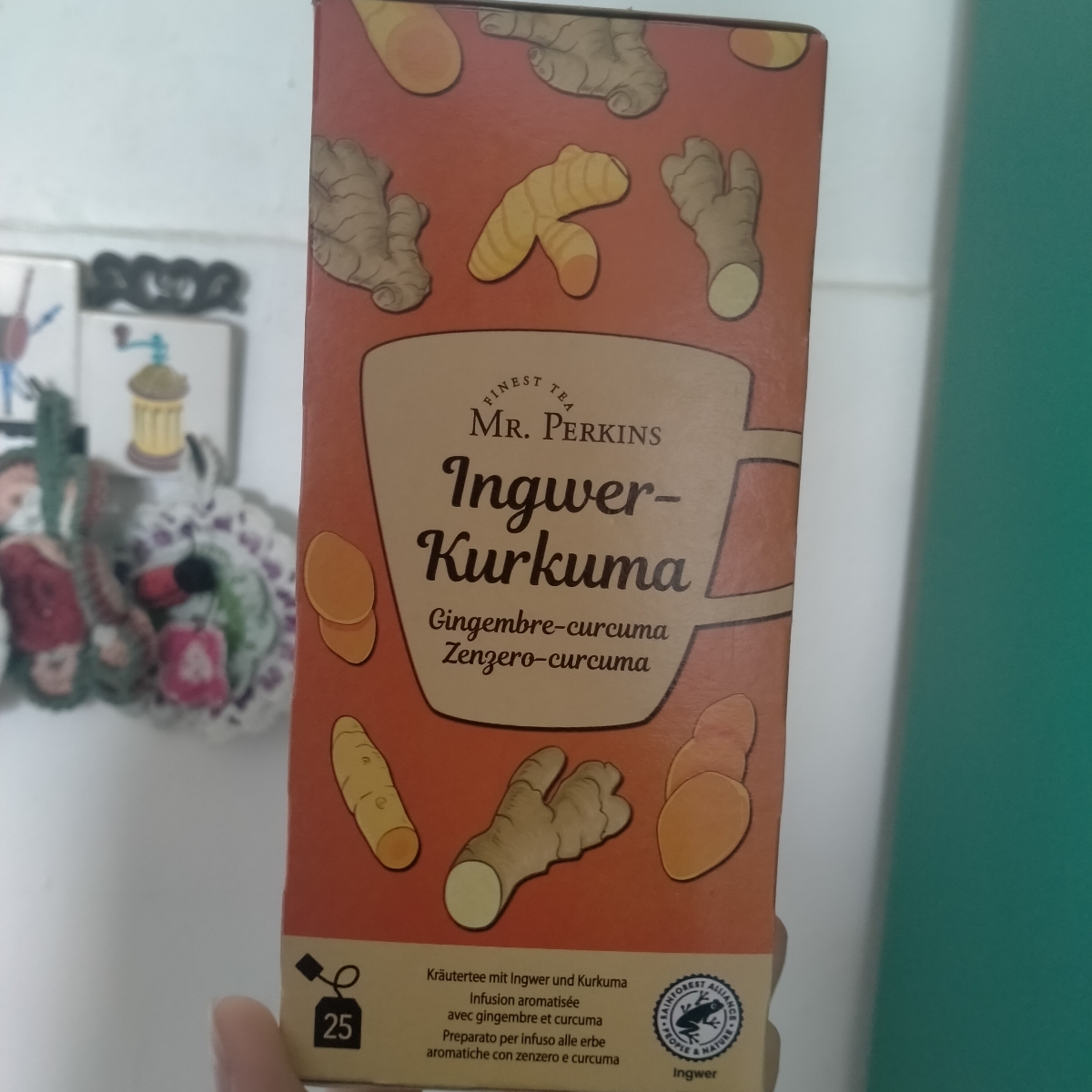 tisana zenzero e curcuma from Mr perkins - Vegan Product Reviews ...