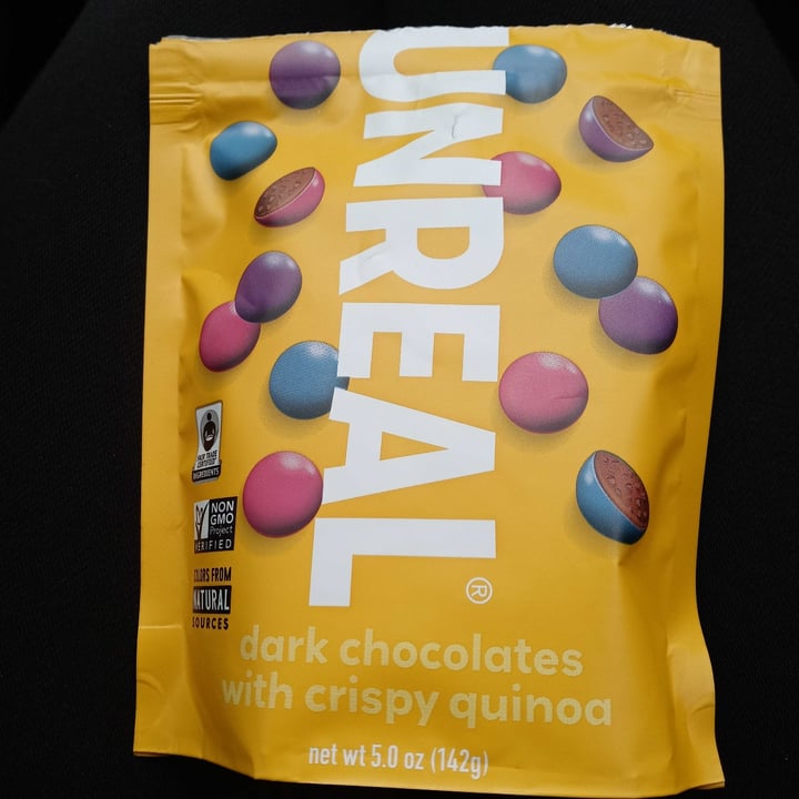 UNREAL Dark Chocolate Gems with Crispy Quinoa Review | abillion