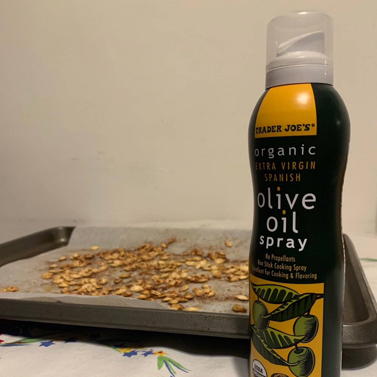 Organic Extra Virgin Spanish Olive Oil Spray from Trader Joe's - Vegan ...