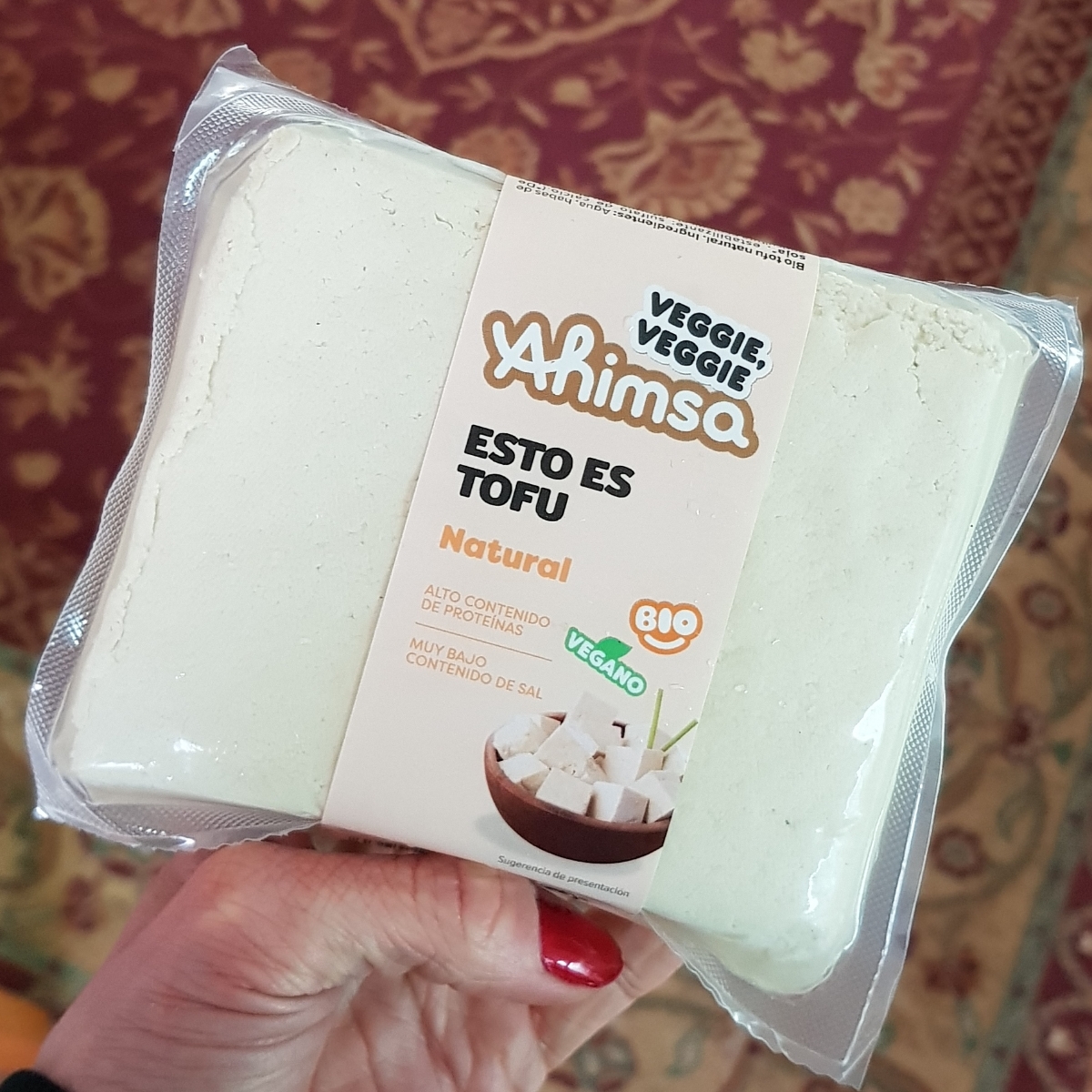 Bio Tofu Natural from Ahimsa - Vegan Product Reviews & Ratings | abillion