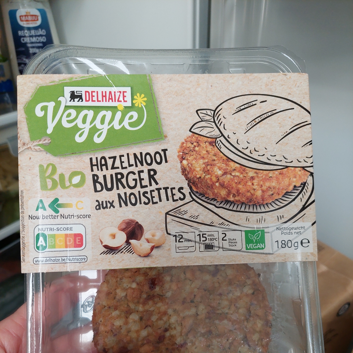 Burger Aux Noisette from Delhaize veggie - Vegan Product Reviews ...