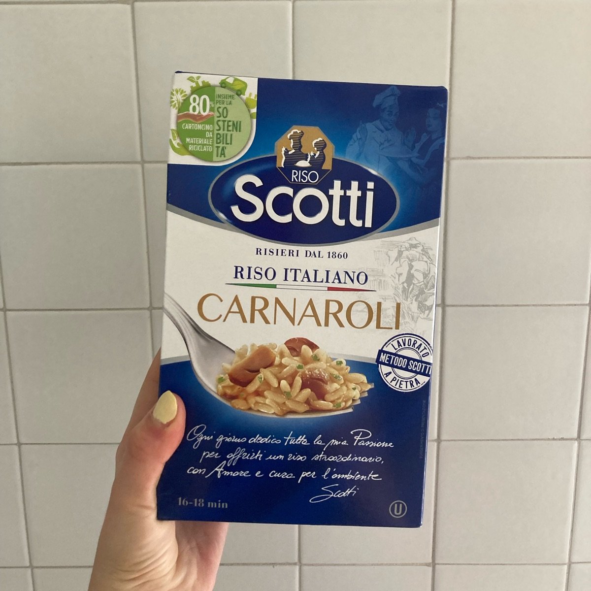 Carnaroli from Riso Scotti - Vegan Product Reviews & Ratings | abillion