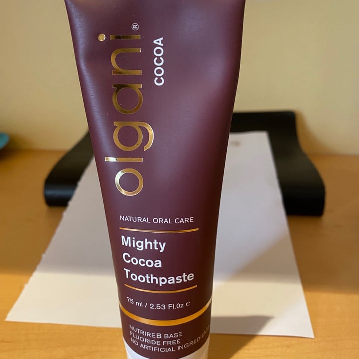 Olgani Mighty Cocoa Toothpaste Review | abillion