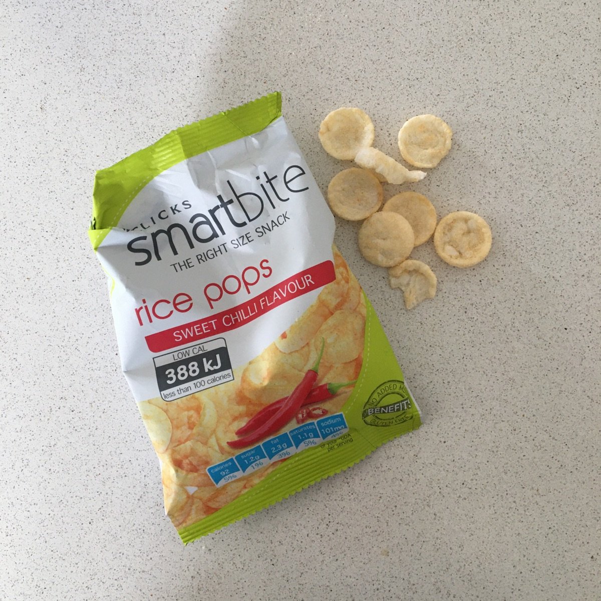 Rice pops - Sweet chilli flavour from Smartbite Foods - Vegan Product ...