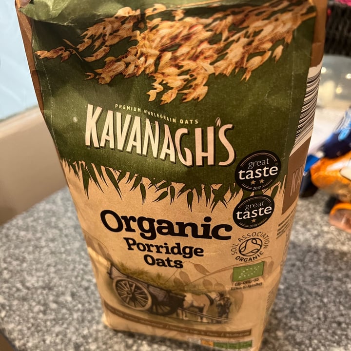 Kavanagh’s Organic porridge oats Review | abillion