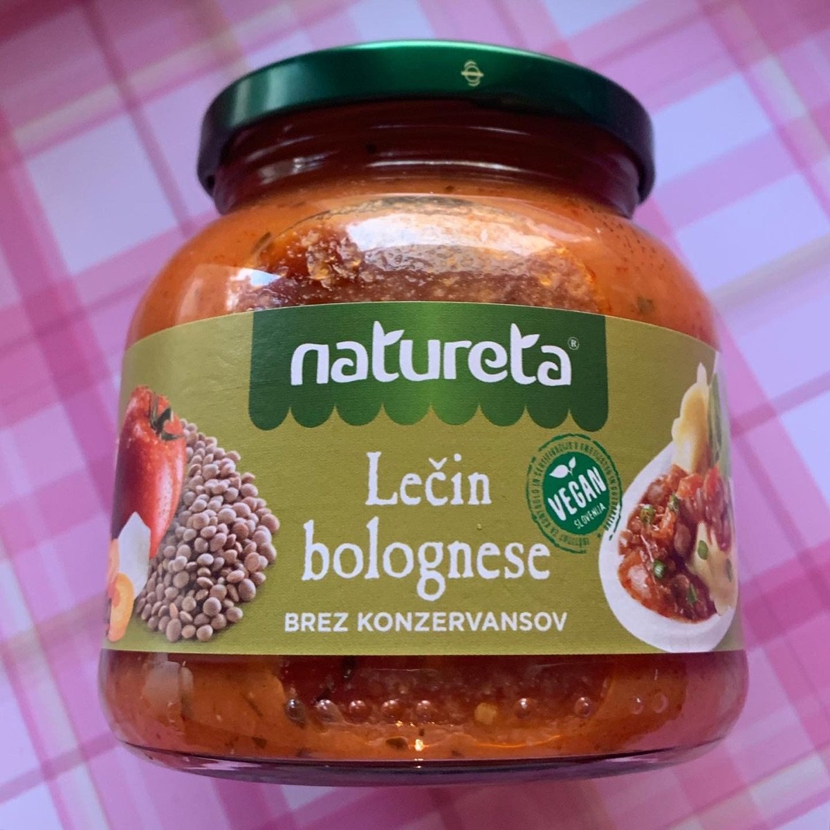 Lečin bolognese - Lentil bolognese from Natureta - Vegan Product ...
