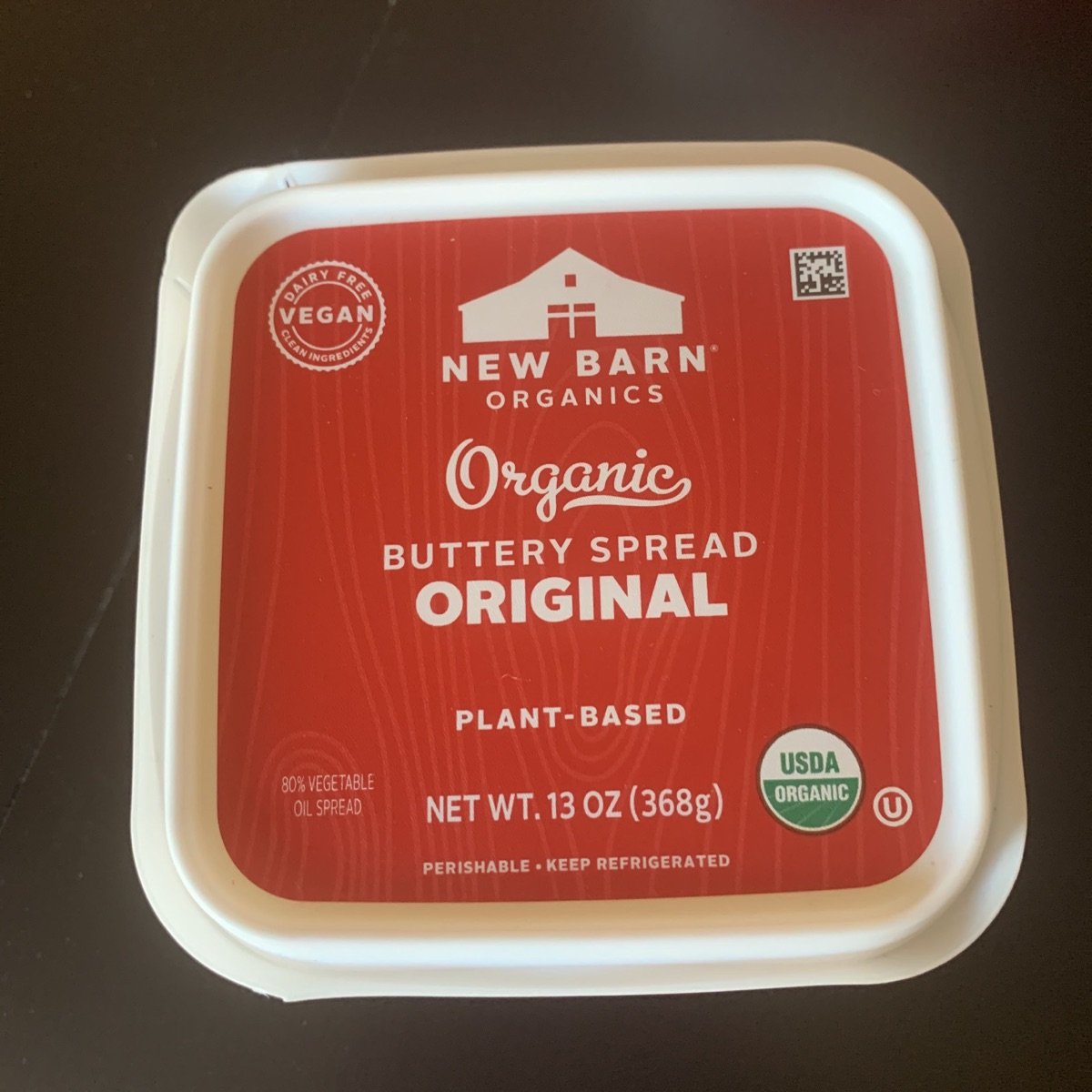 Original Buttery Spread from New Barn Organics - Vegan Product Reviews ...