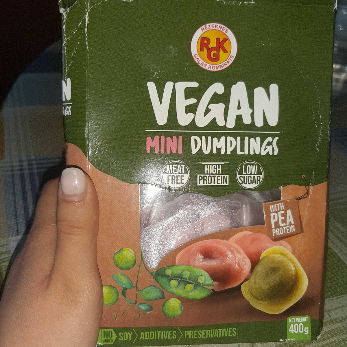 vegan mini dumplings from RGK - Vegan Product Reviews & Ratings | abillion